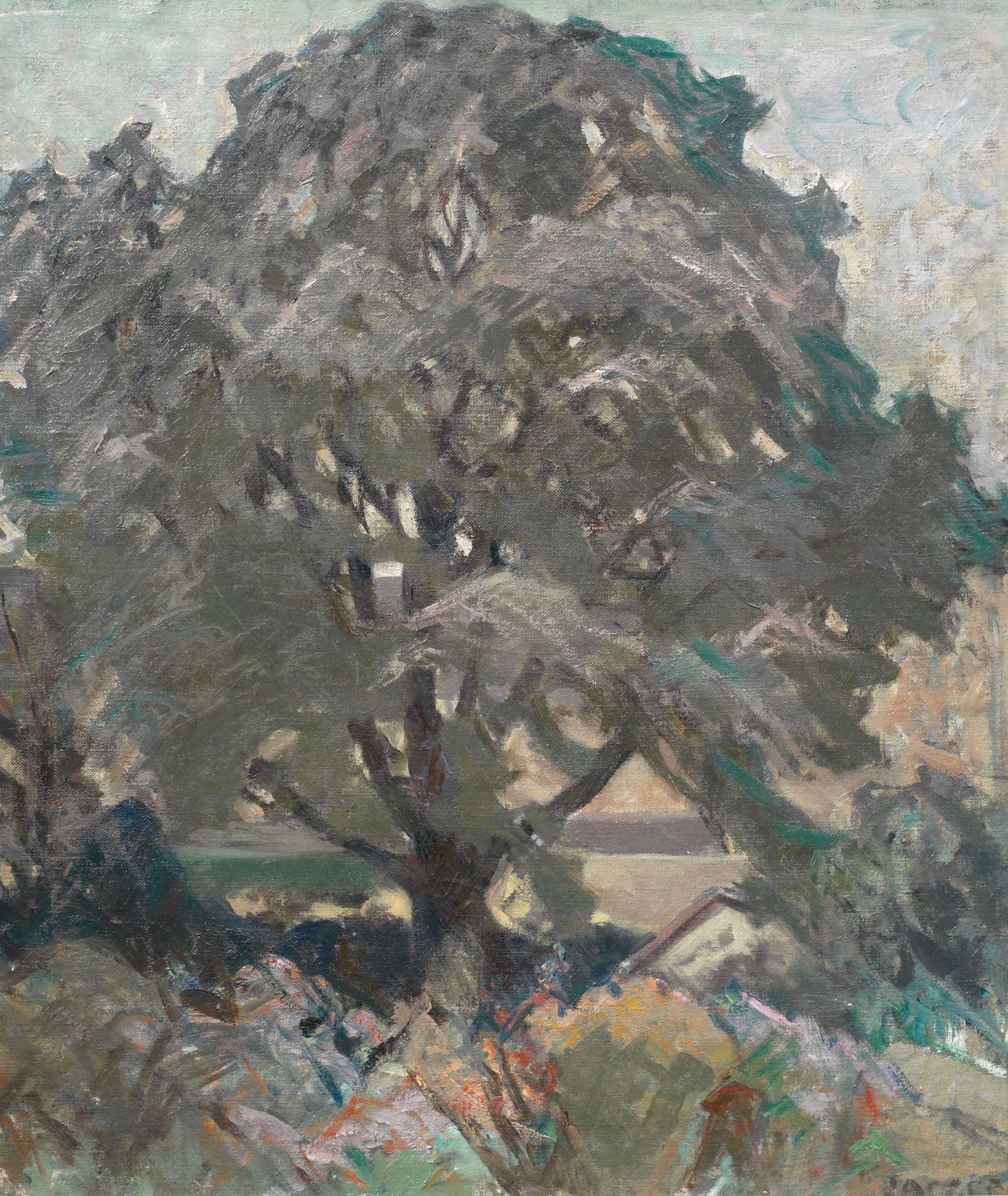 Bonhams : David Jagger R.O.I. (British, 1891-1958) Wooded landscape