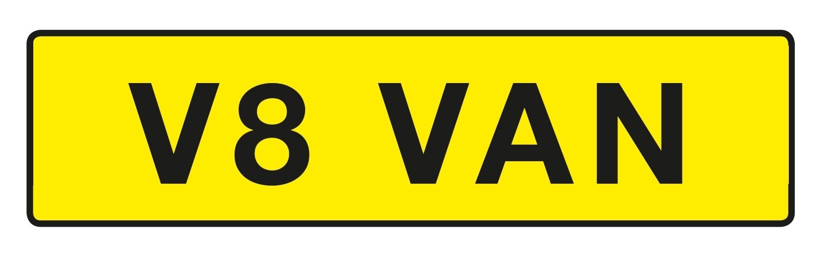 Bonhams Cars : Vehicle registration number 'V8 VAN',