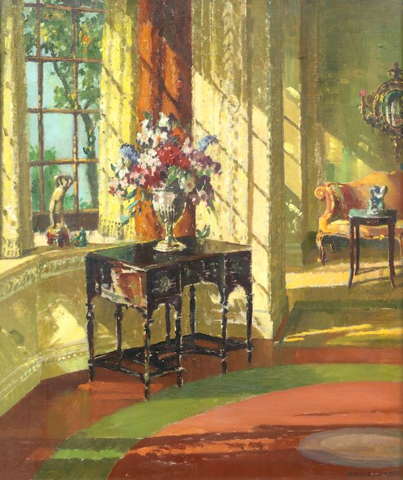 Bonhams : Herbert Davis Richter (British, 1874-1955) 'Bathed in Sunlight'