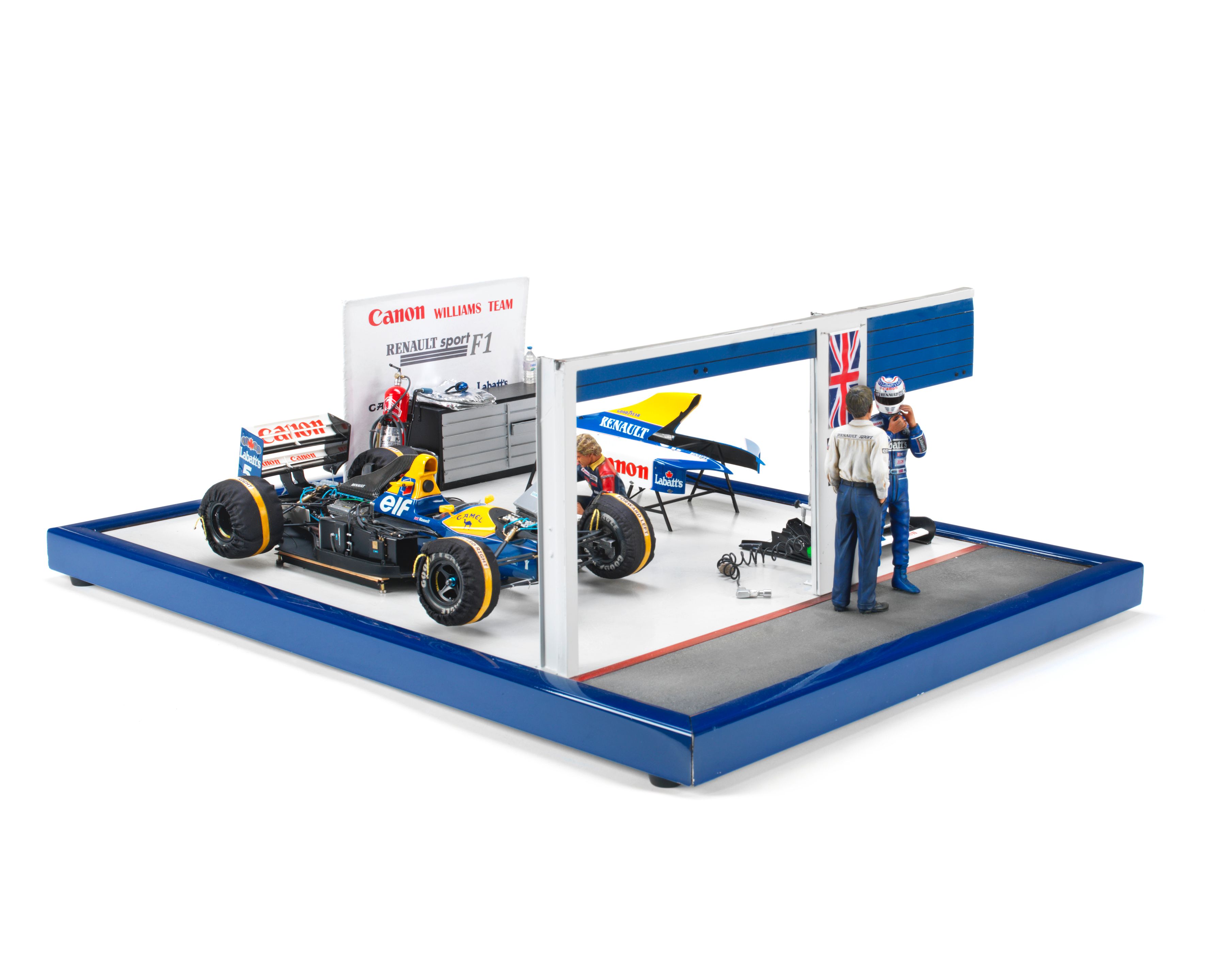 Bonhams Cars : A 1:12 scale model diorama of Nigel Mansell's 1992 ...