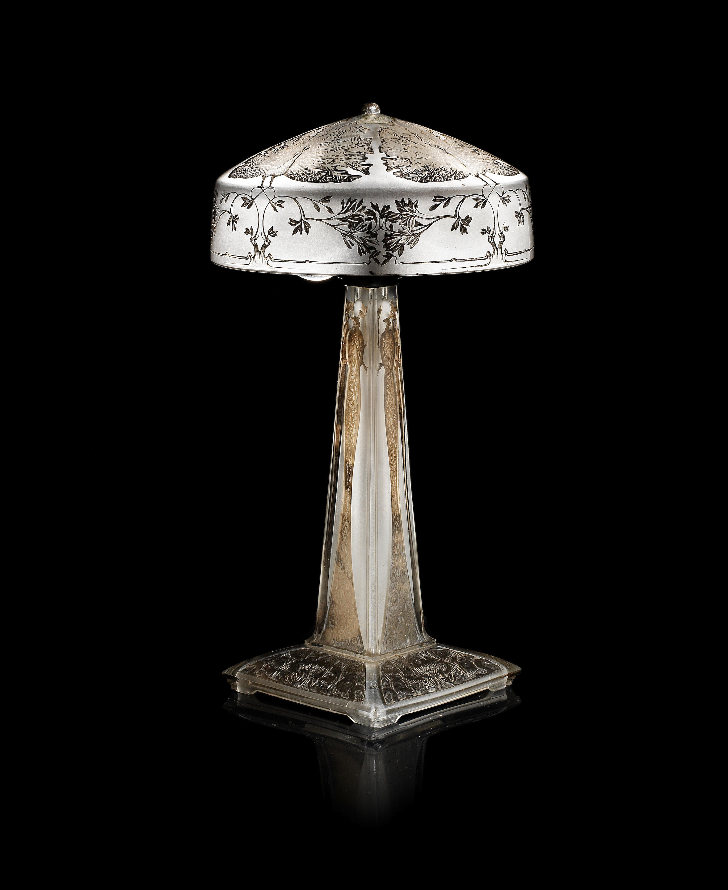 Bonhams René Lalique French 1860 1945 Paons A Rare Early Glass