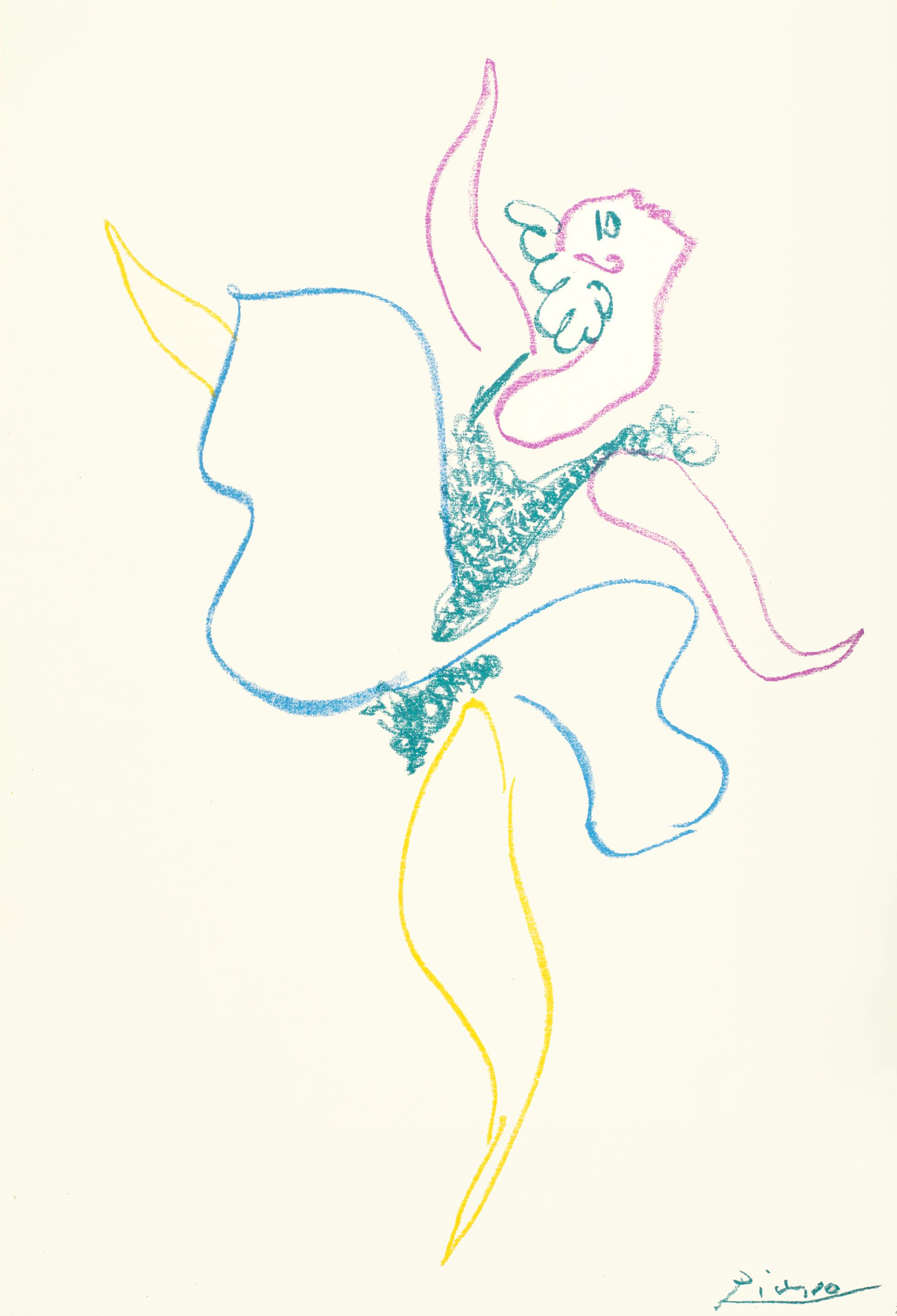 Bonhams : Pablo Picasso (Spanish, 1881-1973) Danseuse, from Le Ballet ...