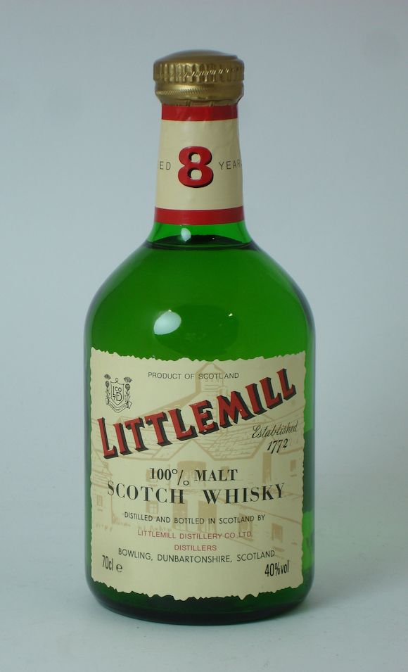Bonhams : Littlemill-8 year old