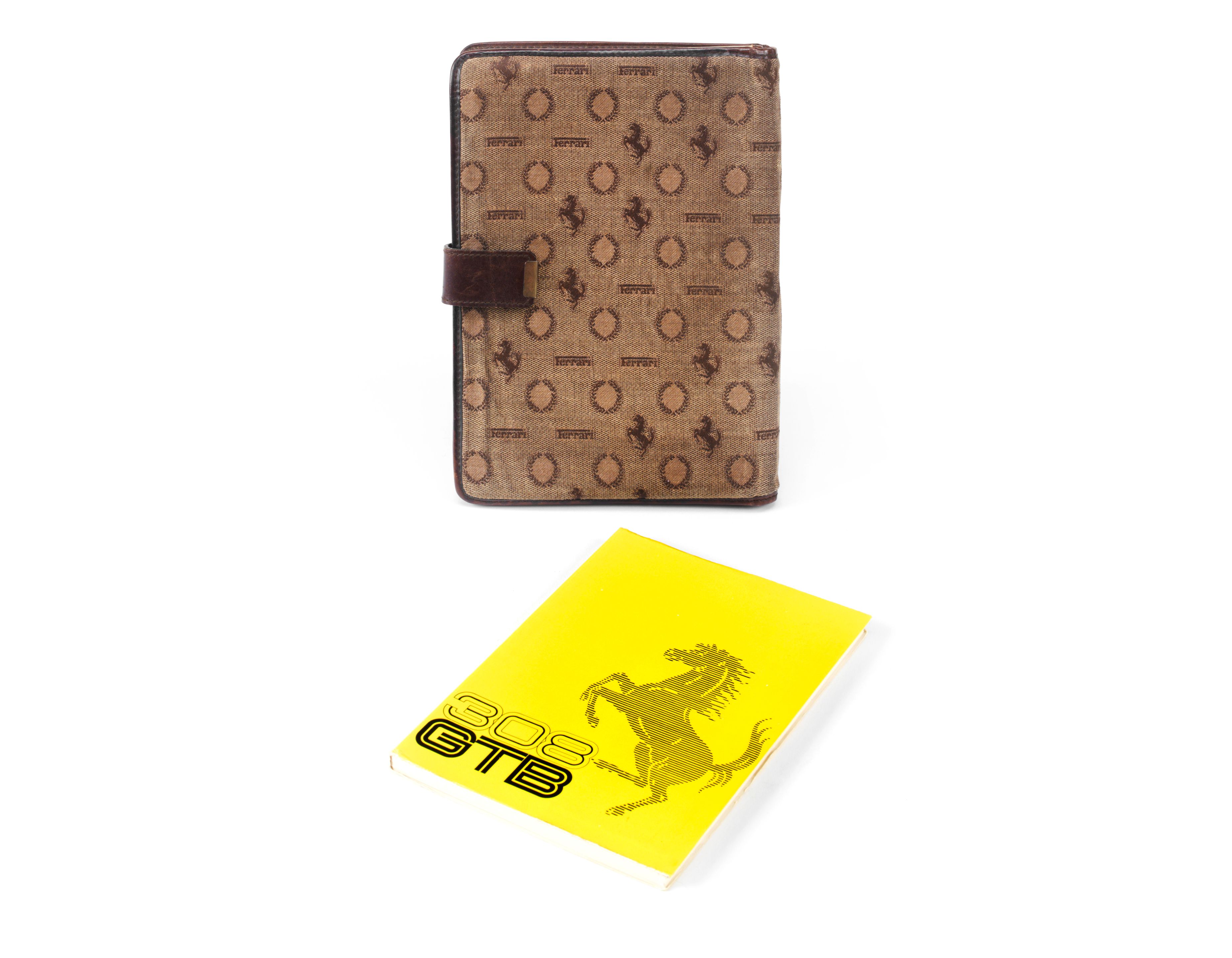 Bonhams Cars : A Ferrari 308 GTB instruction book in original wallet, ((2))