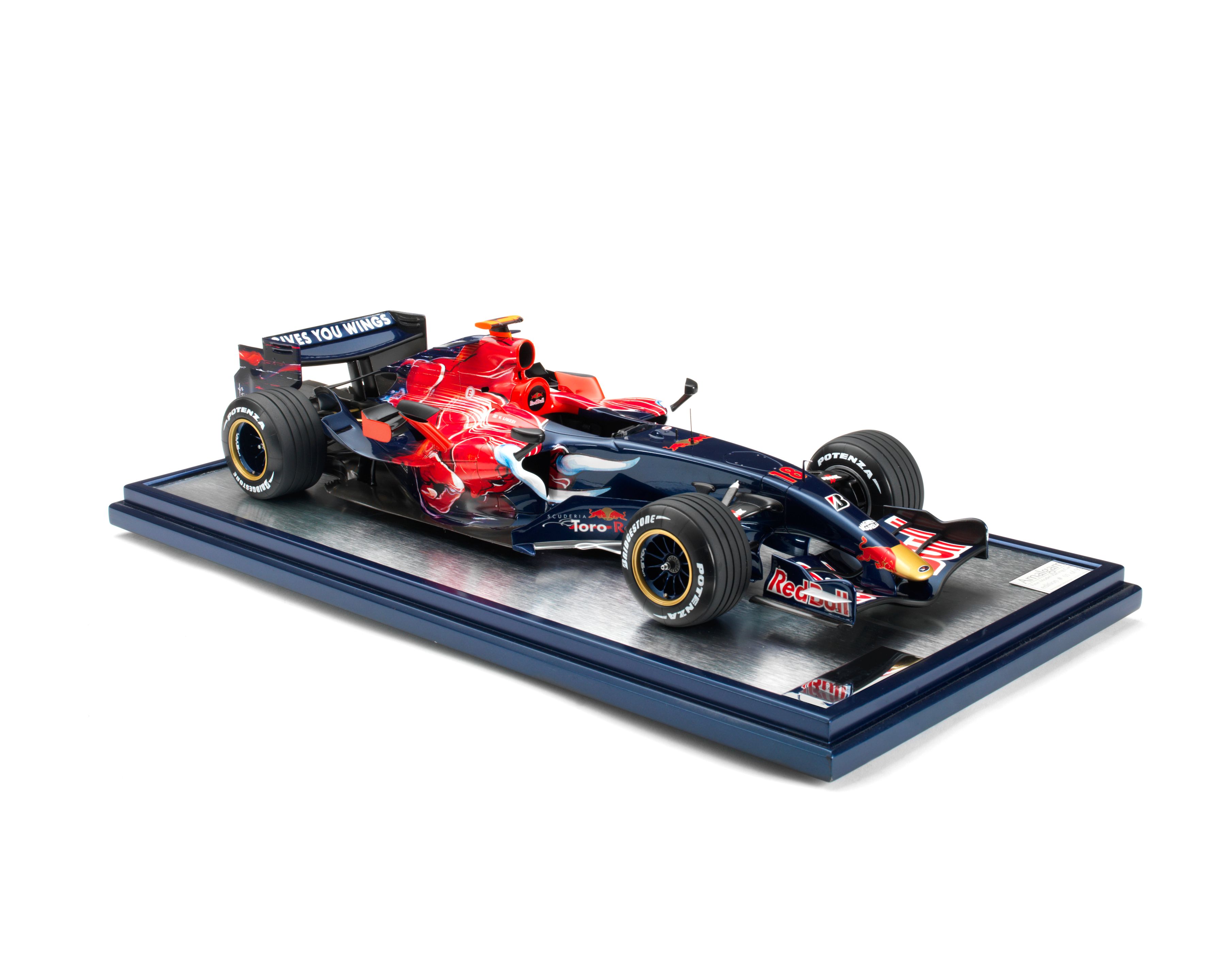 Bonhams Cars : A 1:8 scale model of the 2007 Toro Rosso STR2 by Amalgam,