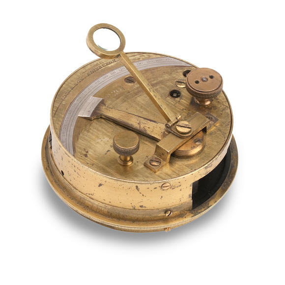 Bonhams An Early 19th Century Brass Box Sextant