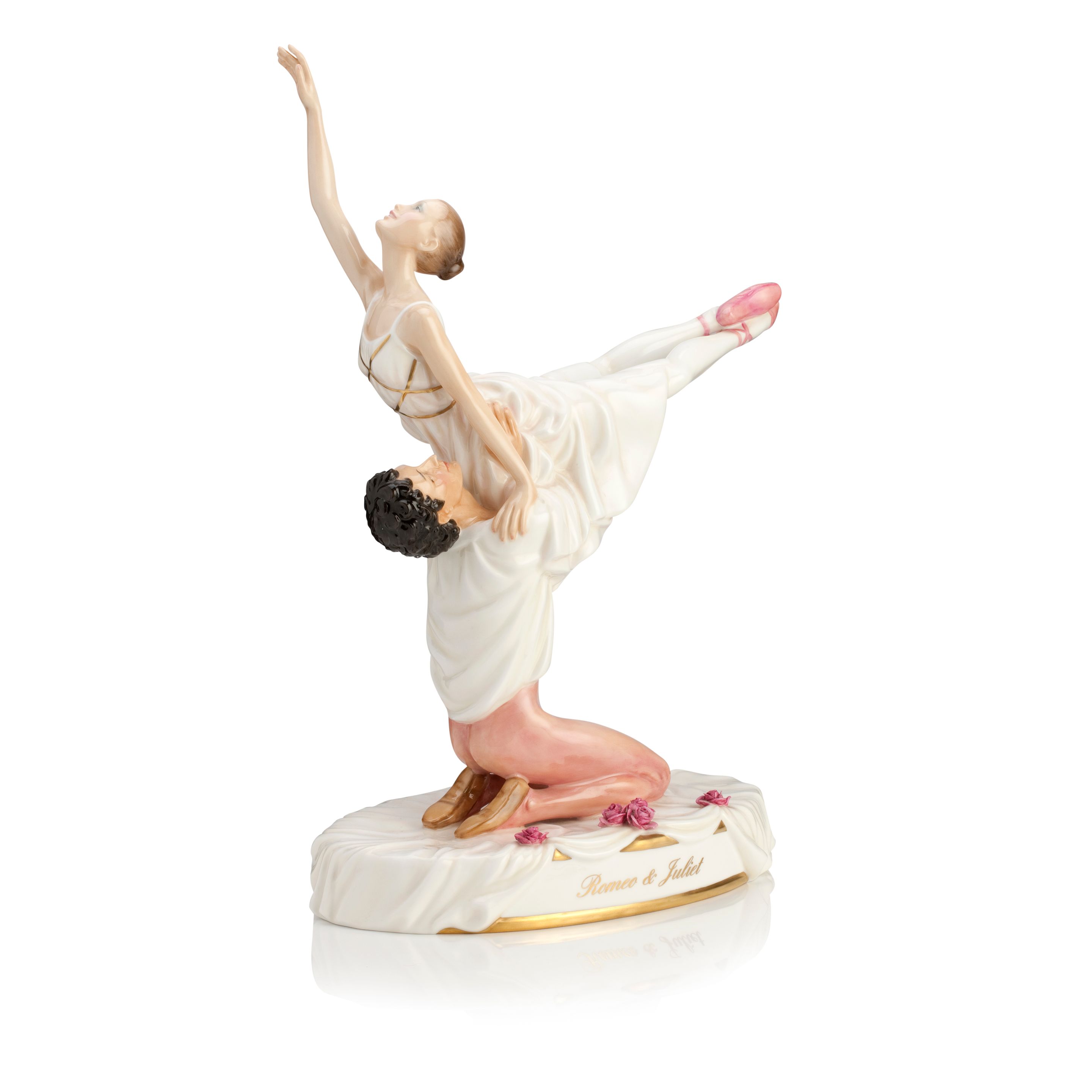 Bonhams : A Royal Doulton limited edition figure of Romeo and Juliet ...