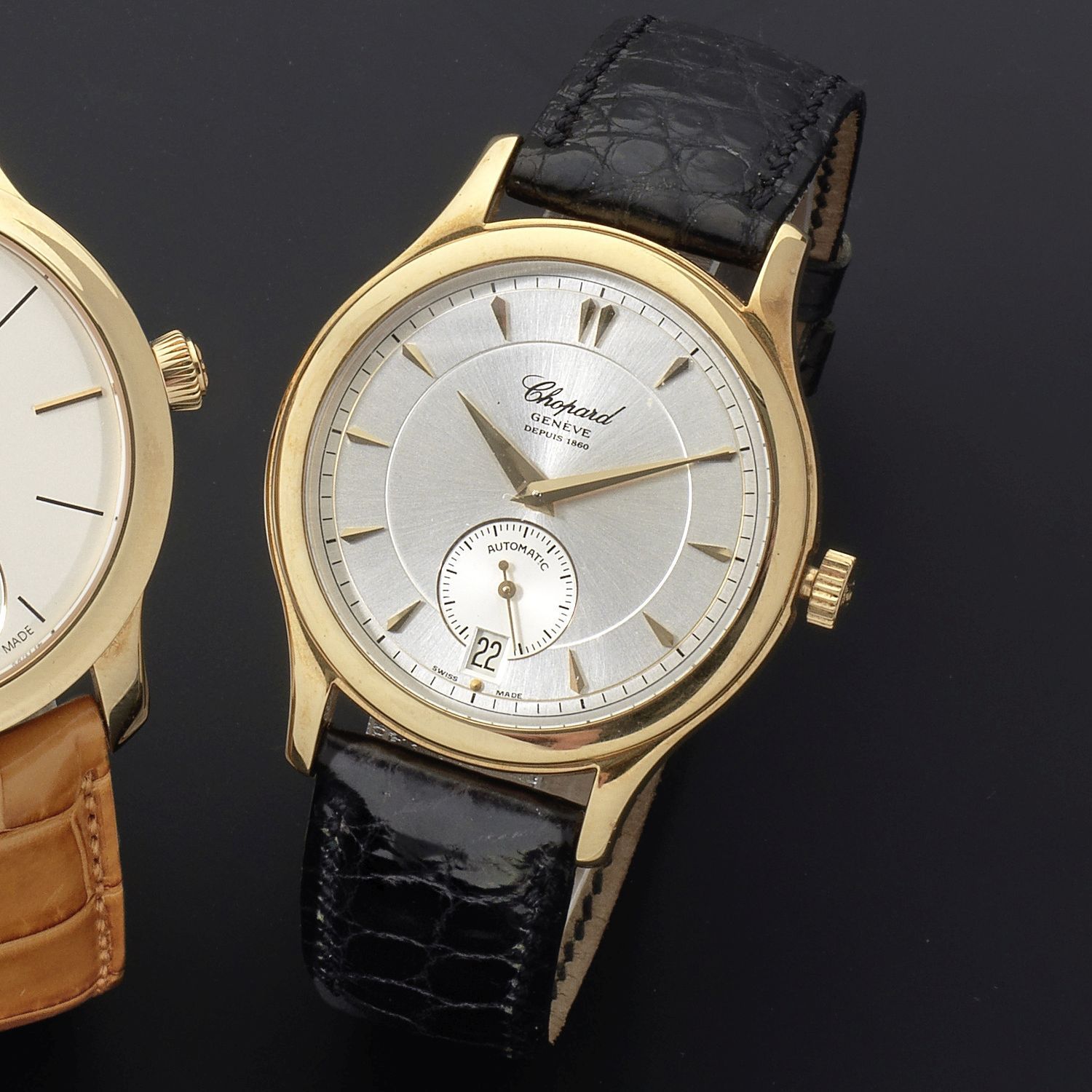 Bonhams : Chopard. A limited edition 18K gold automatic calendar ...