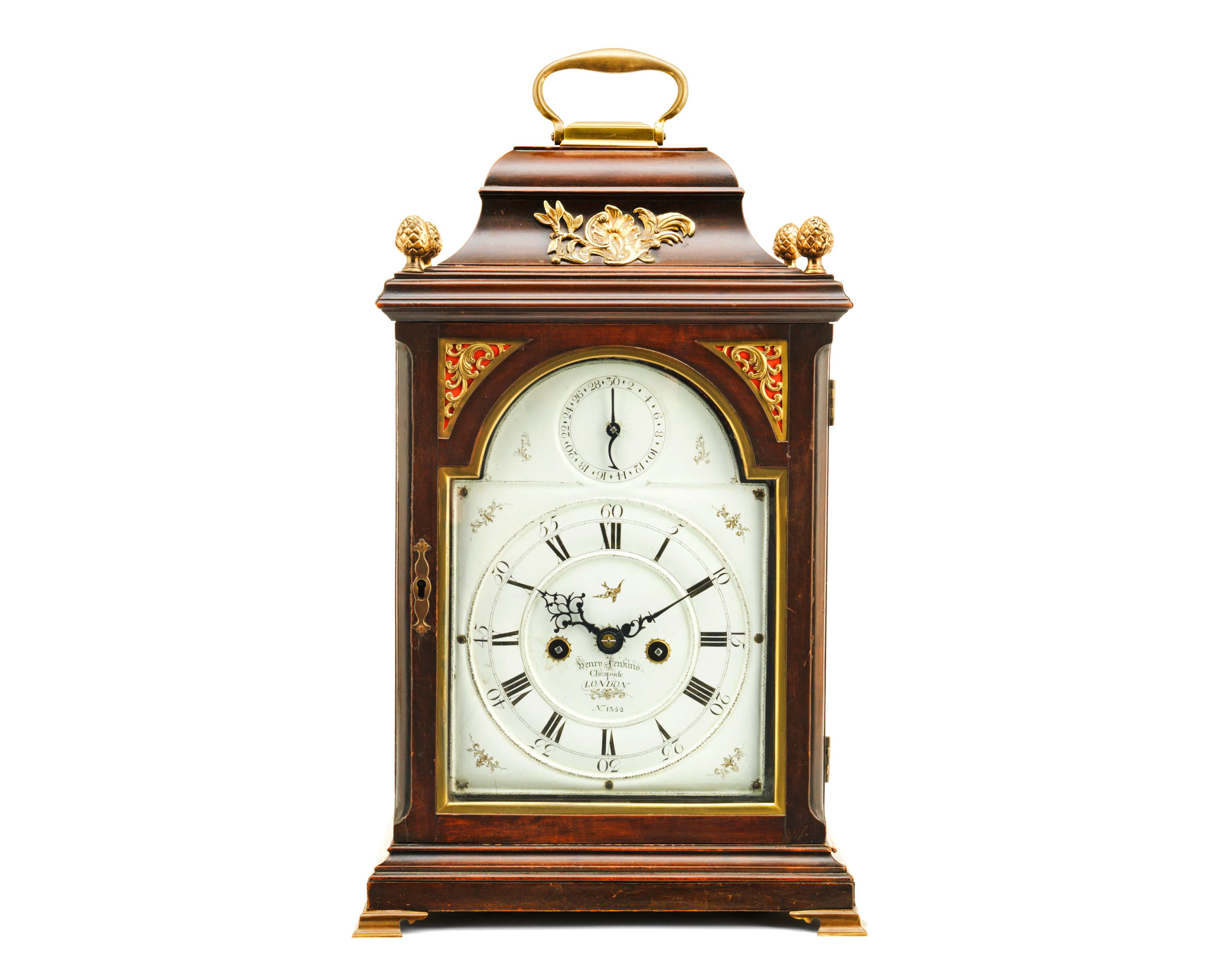 Bonhams : A rare third quarter of the 18th century table clock Henry ...