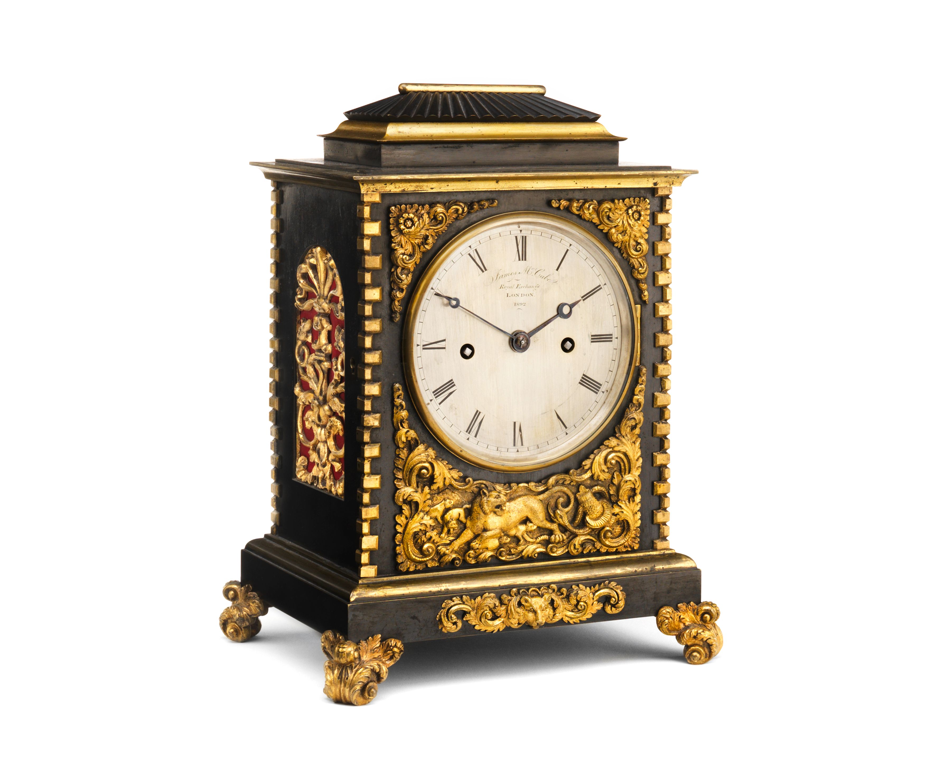 Bonhams : A fine and very rare mid 19th century patinated and gilt ...