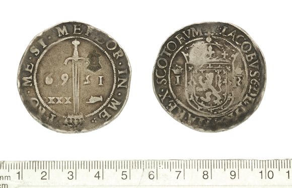 Bonhams : Scotland, James VI, Ryal or Sword Dollar, 1569, 29.77g ...