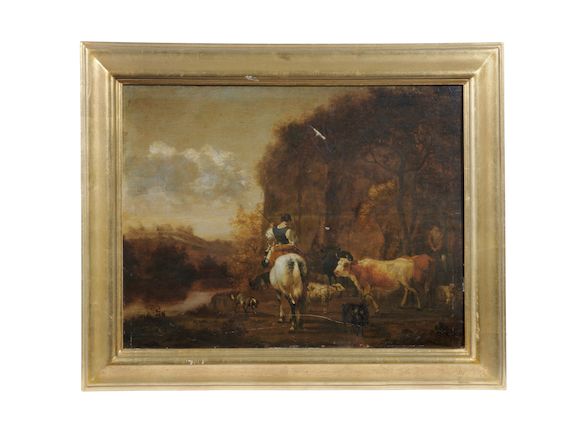 Bonhams : Hendrick ten Oever (Zwolle circa 1639-circa 1716) A drover ...
