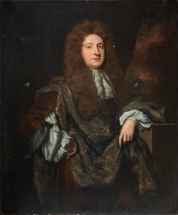 Bonhams : Circle of John Riley (London 1646-1691) Portrait of a ...