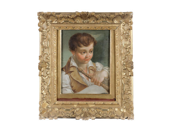 Bonhams : Follower of Giovanni Battista Piazzetta (Pietrarossa 1682-1754 Venice) Portrait of a ...