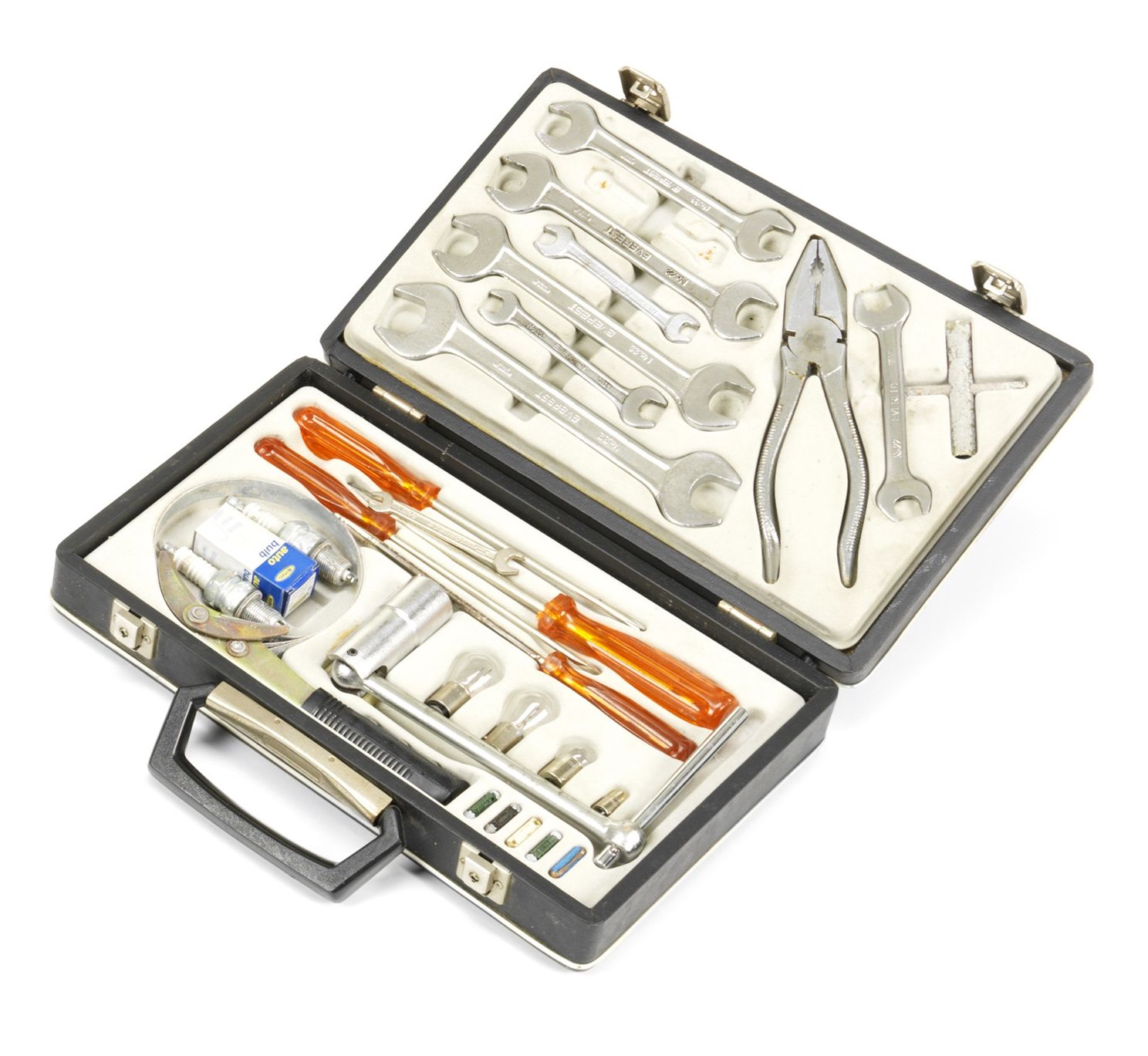 Bonhams Cars : A cased Ferrari 365 tool kit,