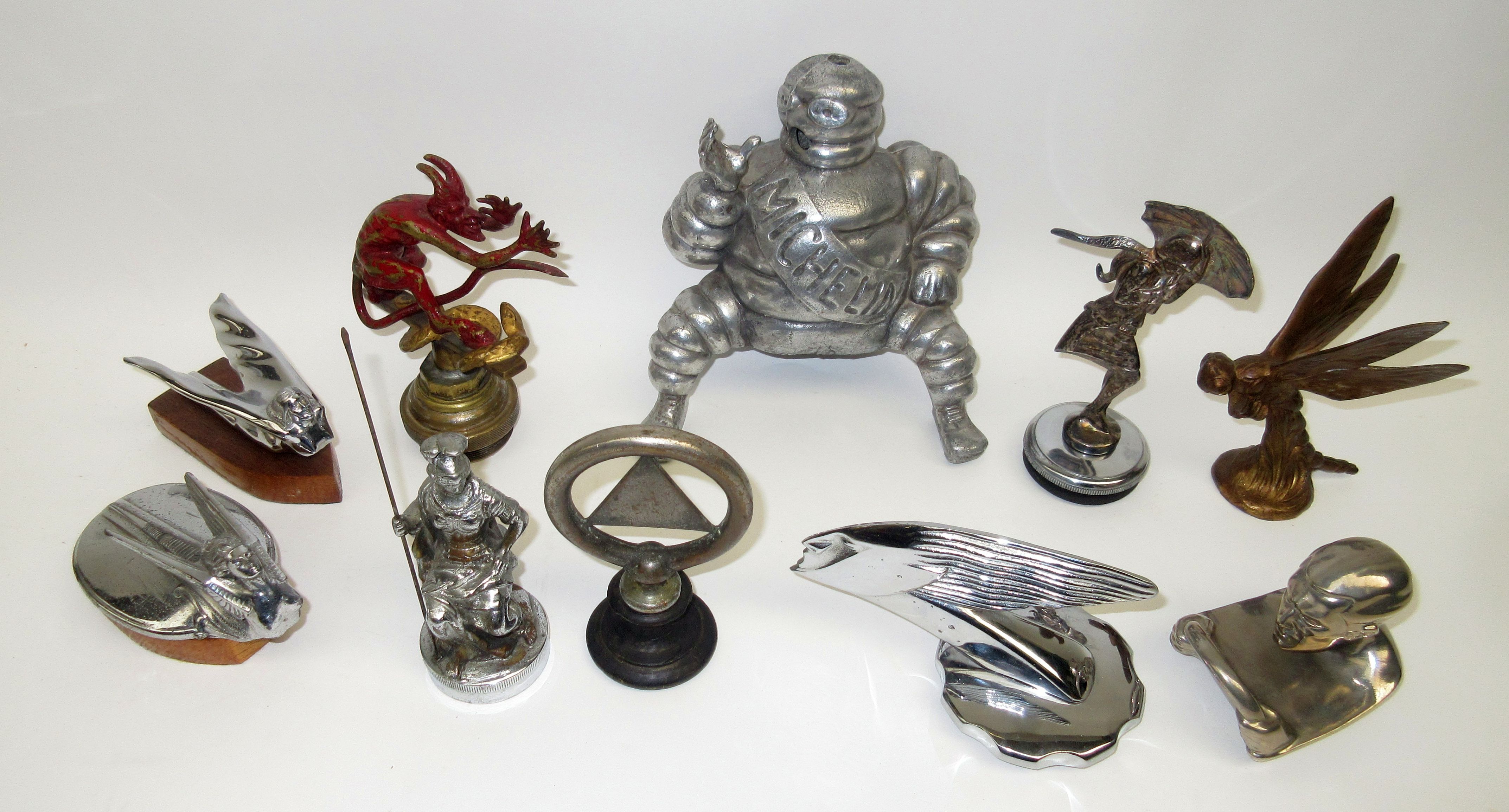 Bonhams Cars : Assorted motoring mascots, ((10))