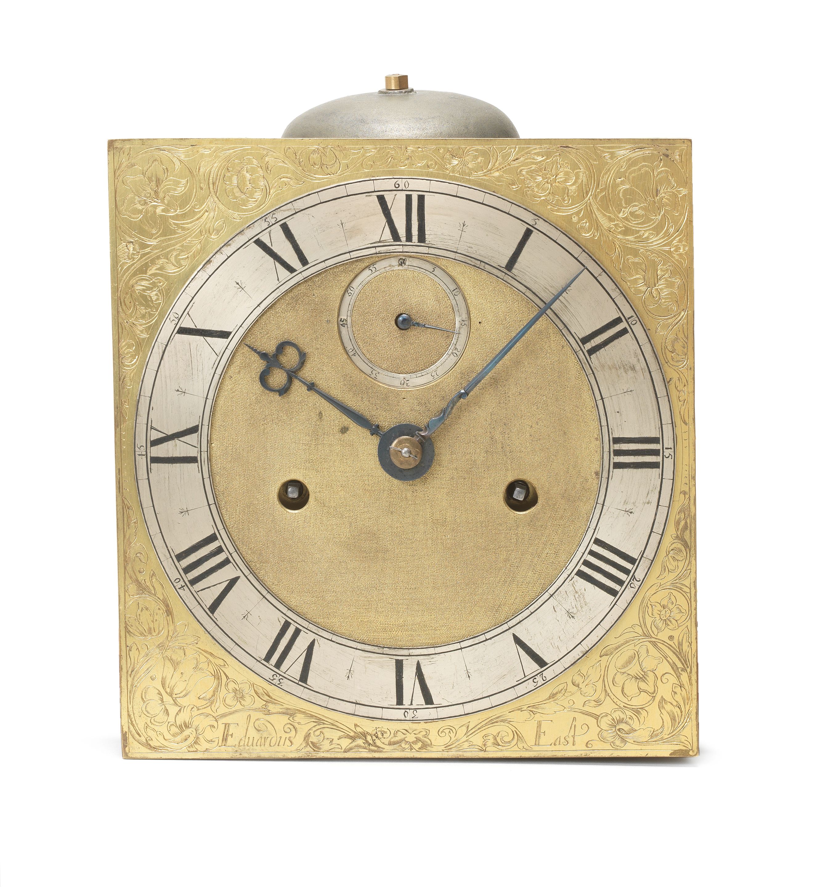Bonhams : An interesting late 17th century longcase clock movement ...