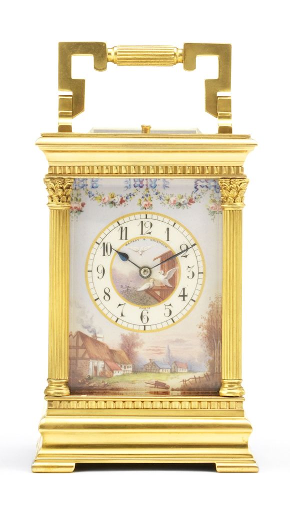 Bonhams : A good early 20th century French porcelain mounted Anglaise ...