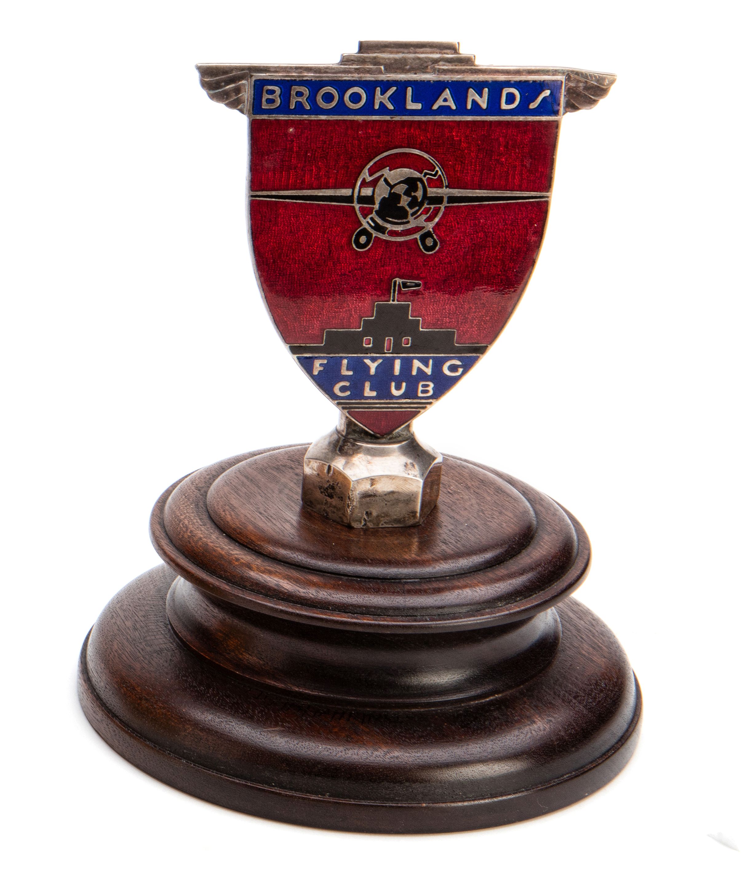 Bonhams Cars : A rare early Brooklands Flying Club badge by H A Shelly ...