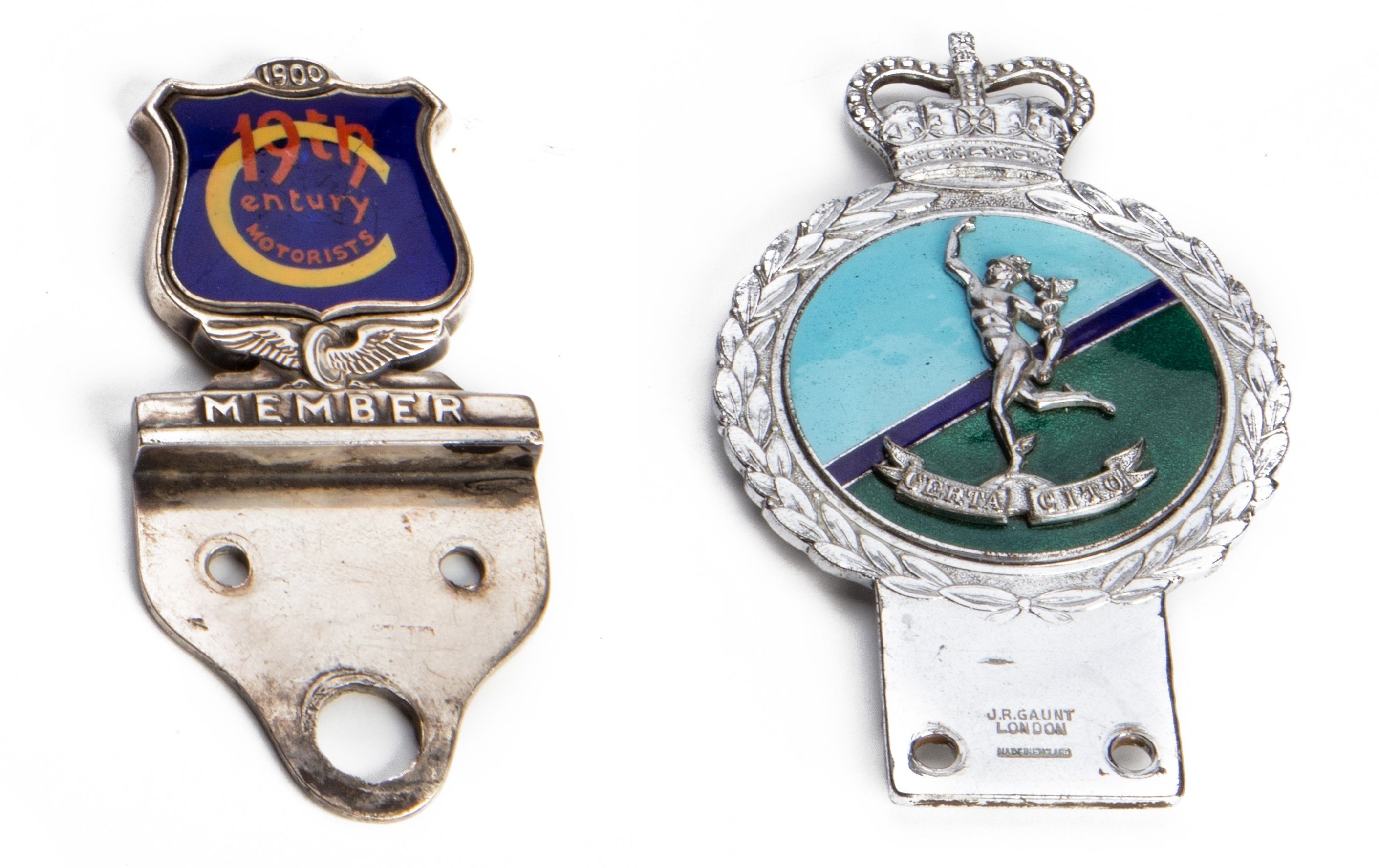 Bonhams Cars : Two car badges, ((2))