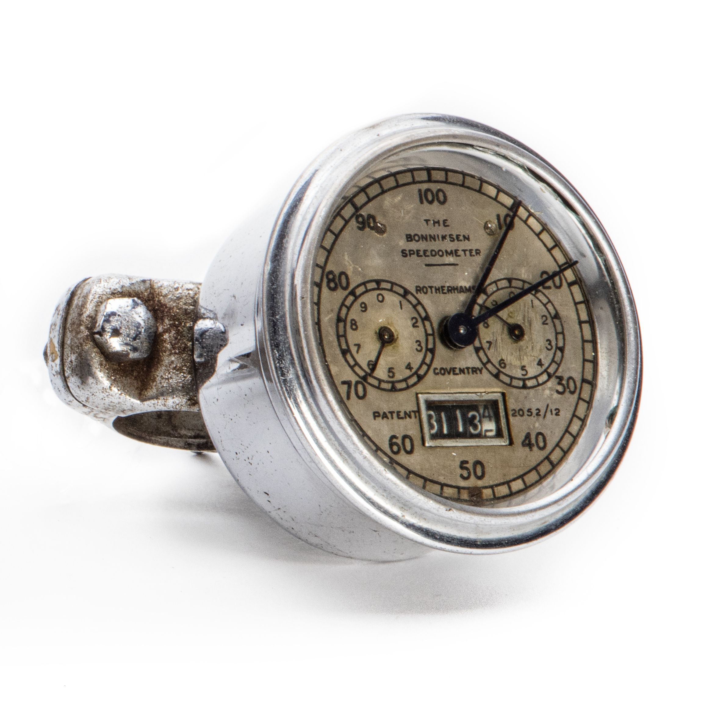 Bonhams Cars : A Bonniksen 100mph speedometer by Rotherhams of Coventry ...