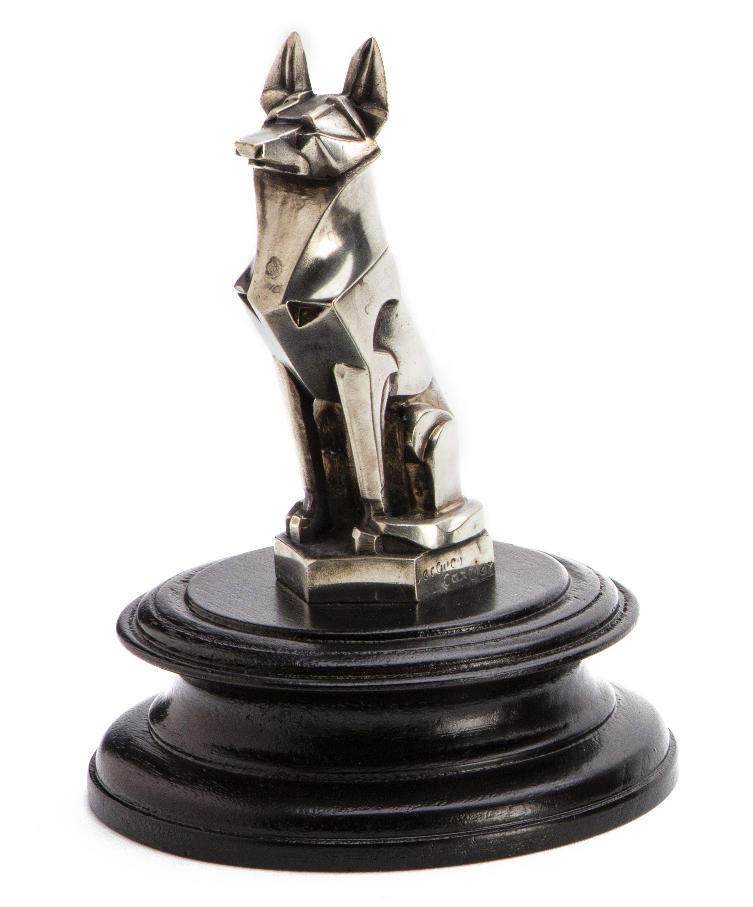 Bonhams Cars : A 'Seated Alsatian Dog' mascot by Jacques Cartier ...