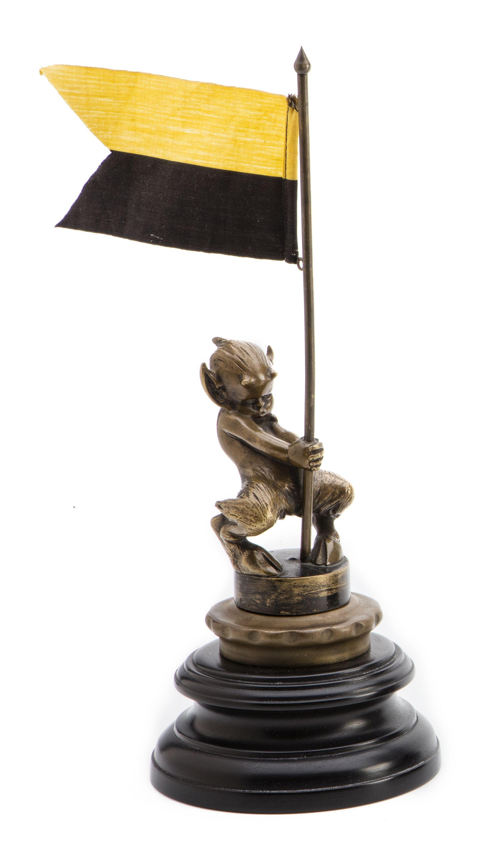 Bonhams Cars : An 'Imp' flag-bearer mascot, Austrian, 1910s,