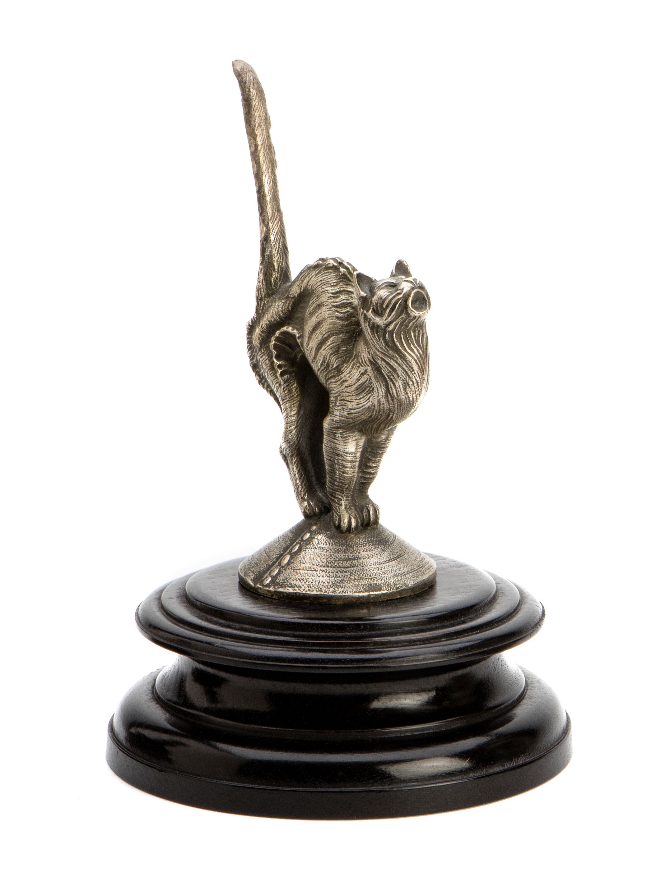 Bonhams Cars : An 'Angry Cat' mascot by Elle Ottavay, Frech, 1920s,