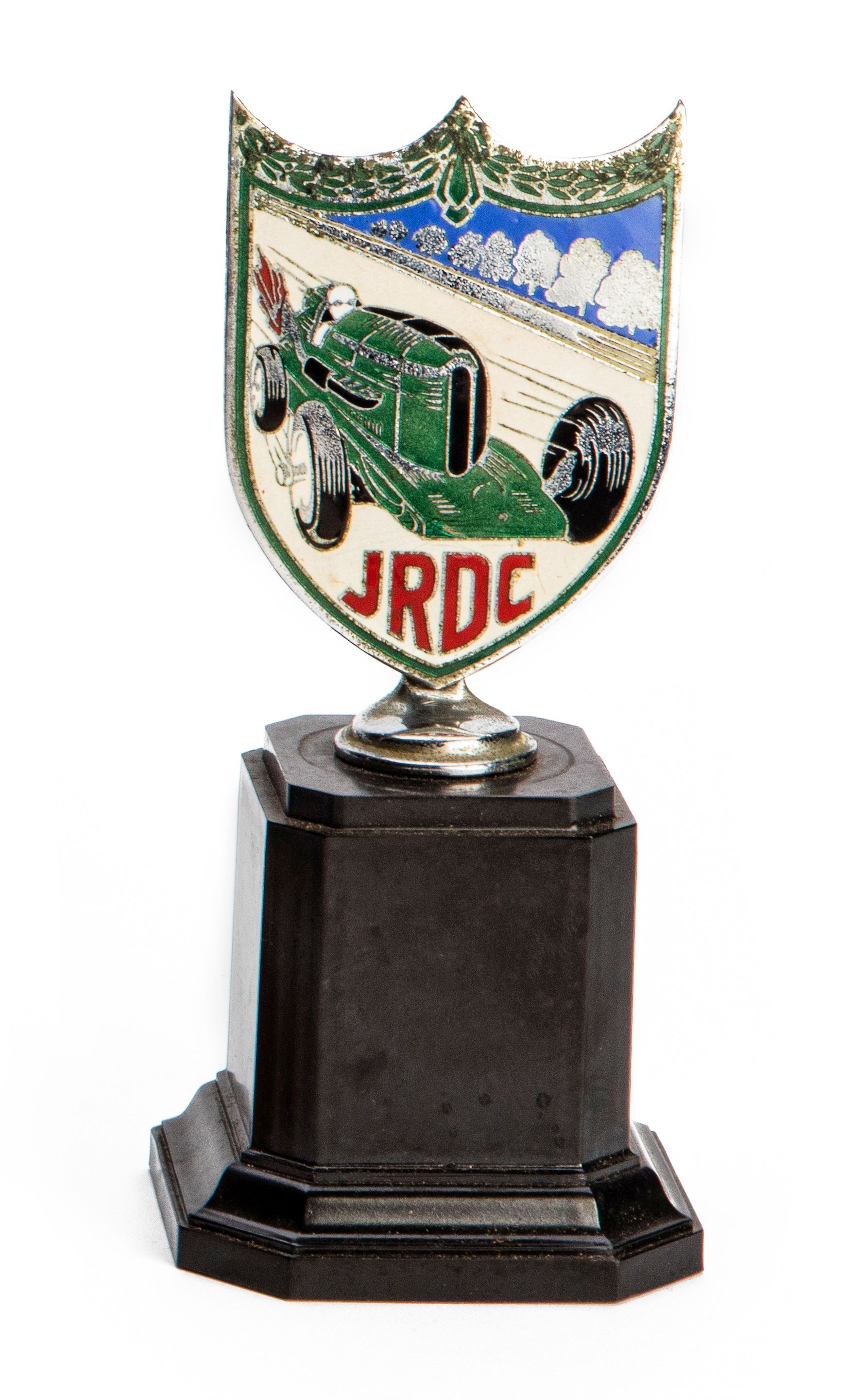 Bonhams Cars : A Junior Racing Drivers Club member's badge,