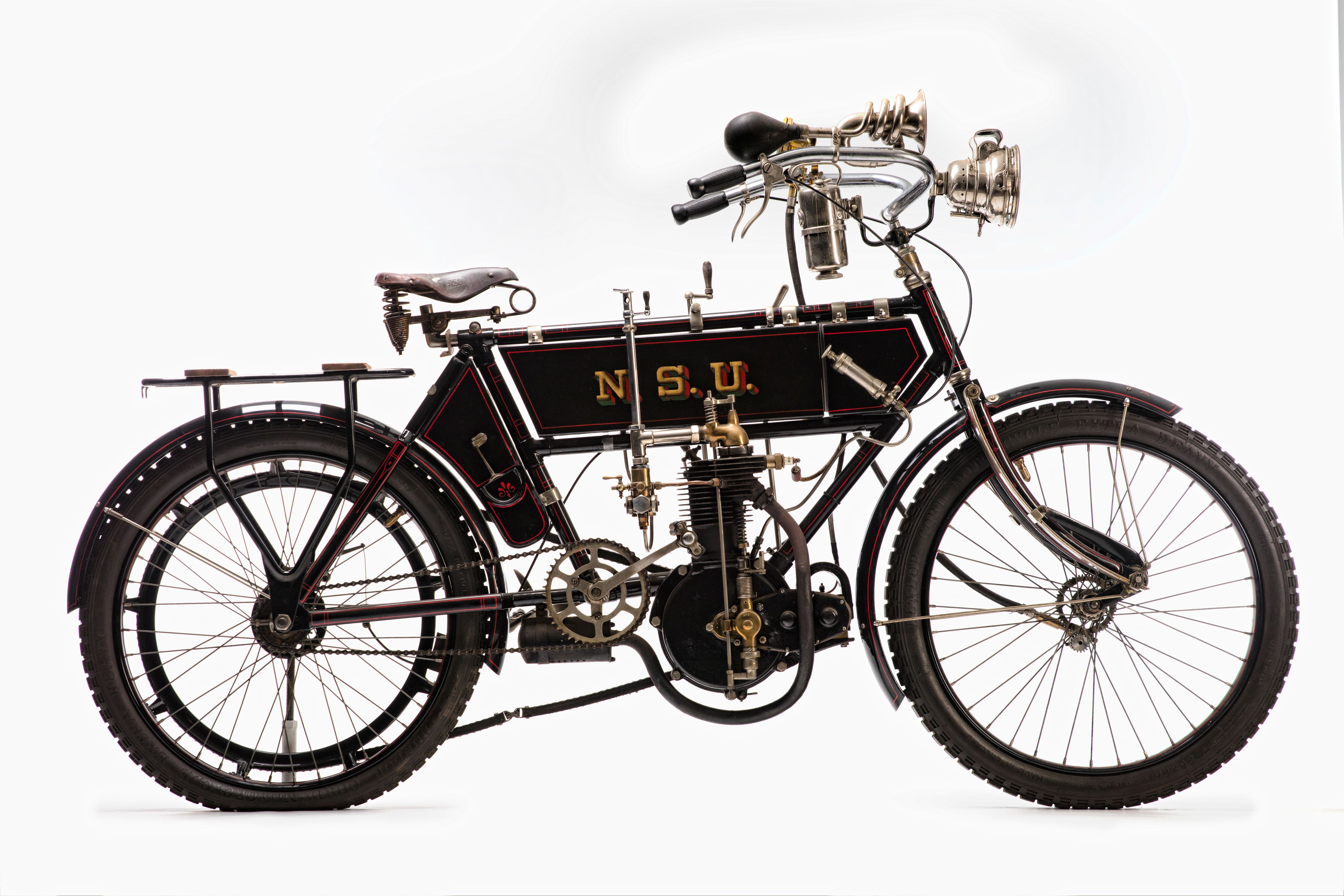 Bonhams Cars : 1905 NSU 460cc Frame no. 194362 Engine no. 16560