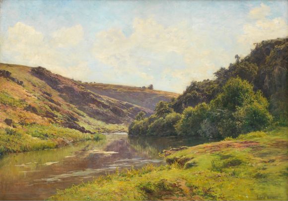 Bonhams : Gabriel Mathieu (French, 1843-1921) Paysages de la Creuse