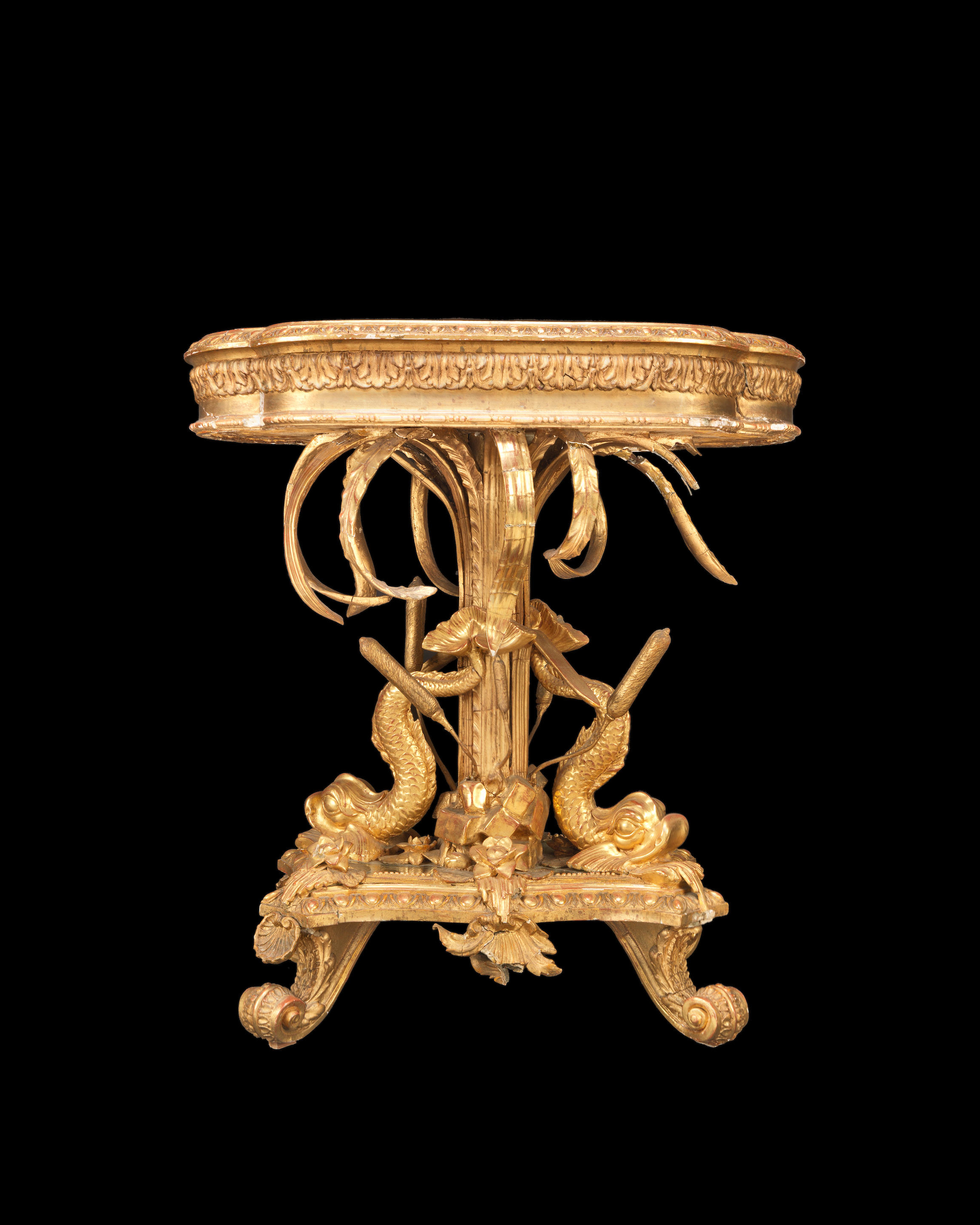 Bonhams An Italian 19th Century Carved Giltwood And Composition