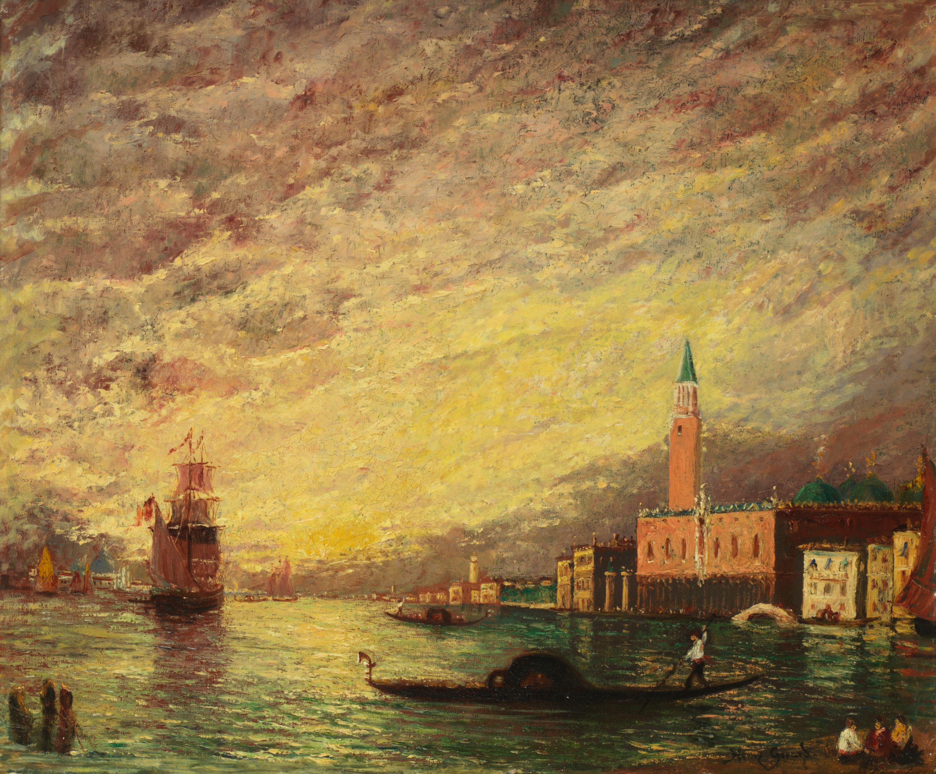 Bonhams : Henry Gerard (1860-1925) A Venetian view