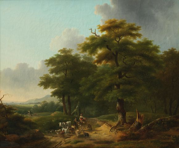 Bonhams : Philippe Budelot (French, born circa 1770-1829) Going to market