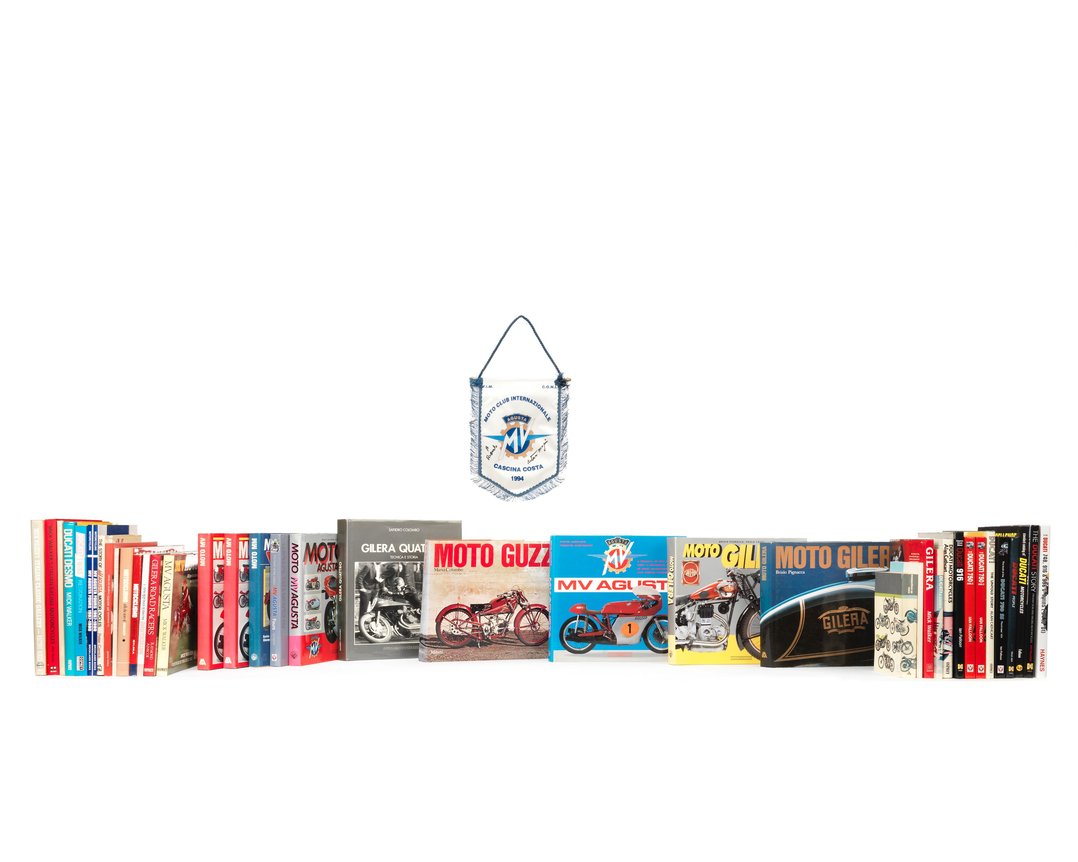 Bonhams Cars : A quantity of Italian motorcycle books, ((Qty))