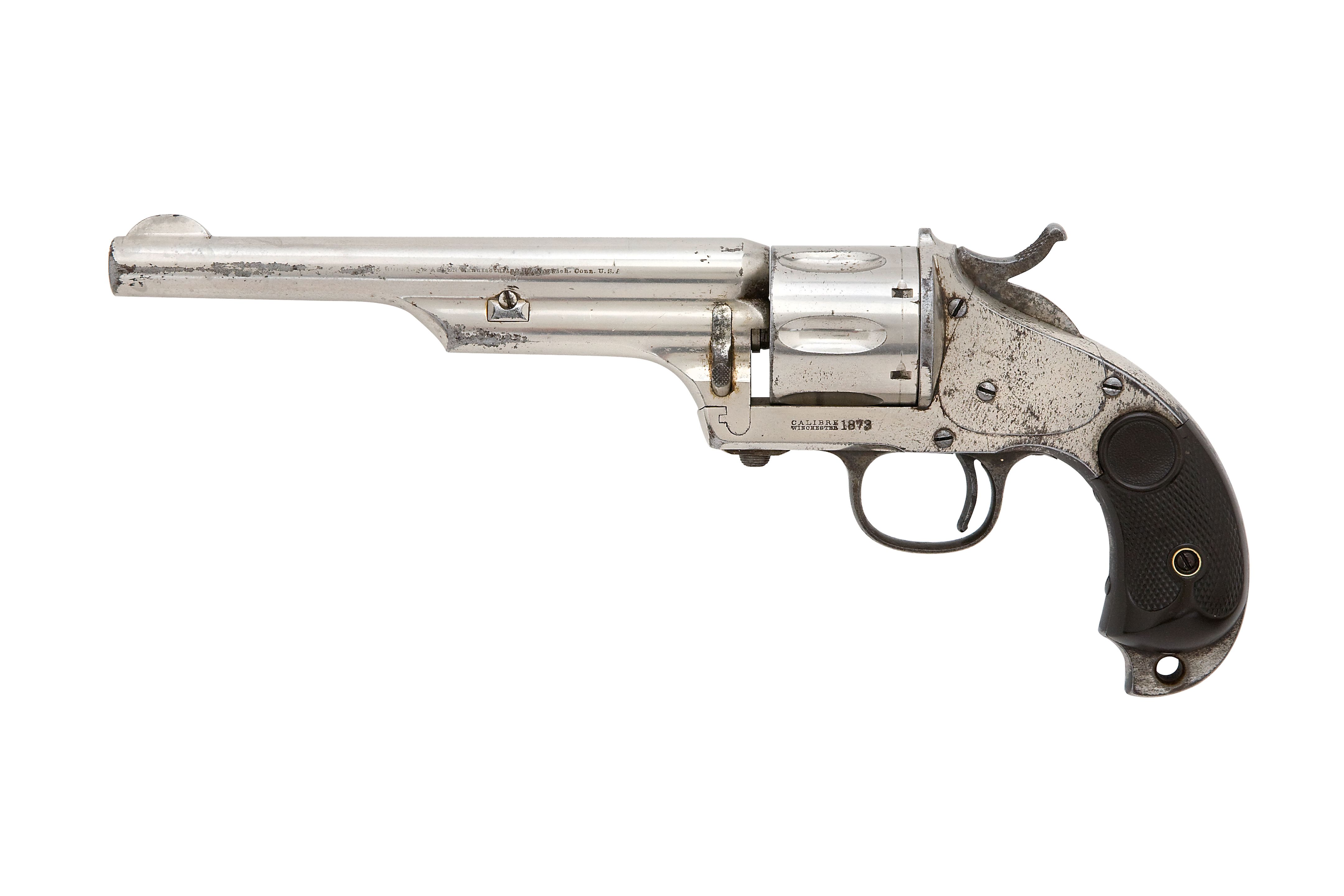 Bonhams : A .44(W.C.F.) Merwin Hulbert & Co. Army Revolver