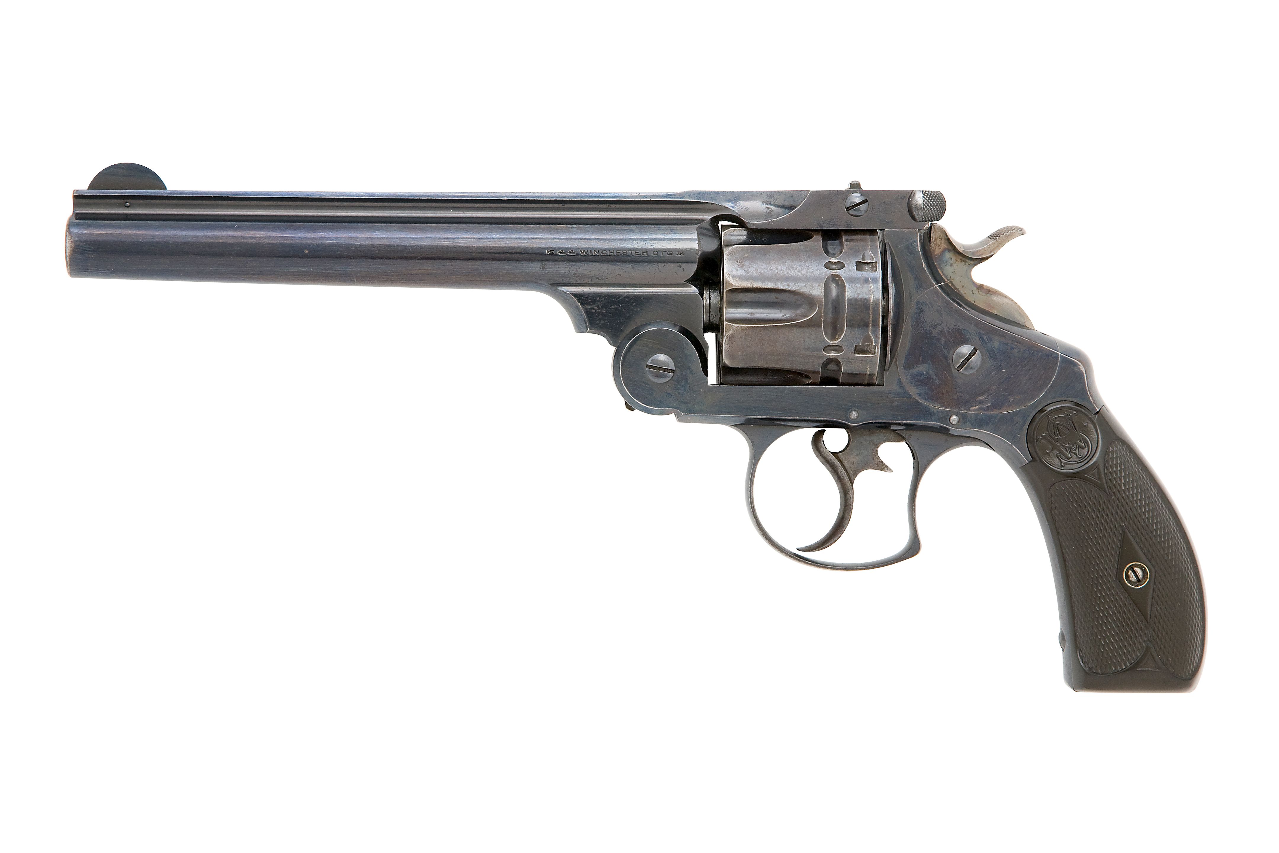 Bonhams : A fine .44(W.C.F.) Smith & Wesson First Model (New Model Navy ...