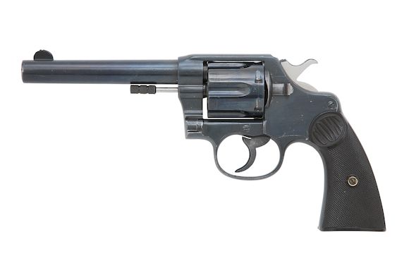 Bonhams : A .45(Colt) Colt New Service Revolver