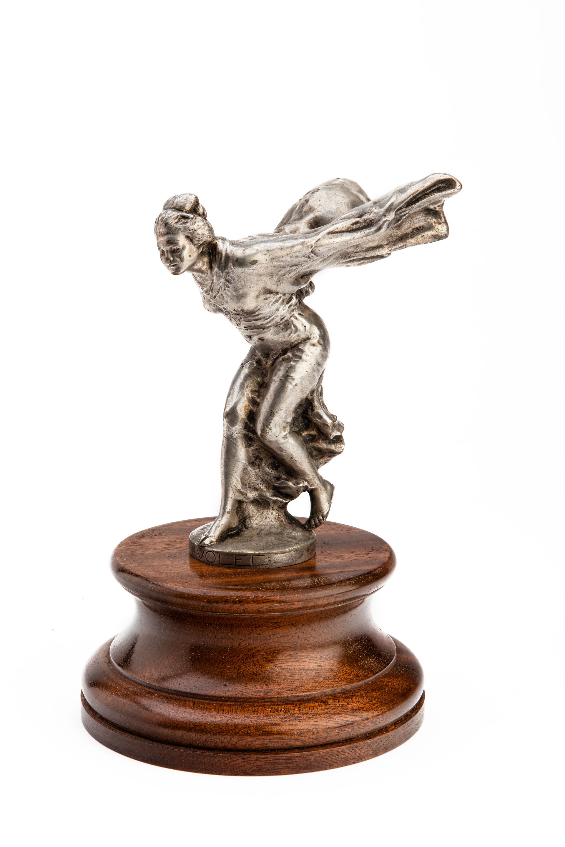 Bonhams Cars : A good 'L'Envoilee' mascot by Emile Monier, French ...