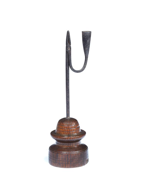 Bonhams : A fine late 18th/early 19th century turned ash and wrought ...