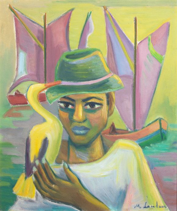 Bonhams : Maggie (Maria Magdalena) Laubser (South African, 1886-1973 ...