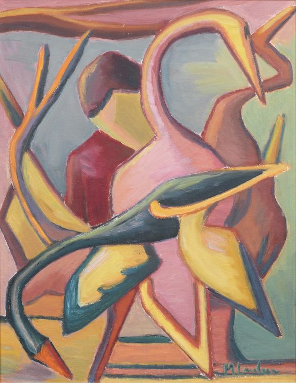 Bonhams : Maggie (Maria Magdalena) Laubser (South African, 1886-1973 ...