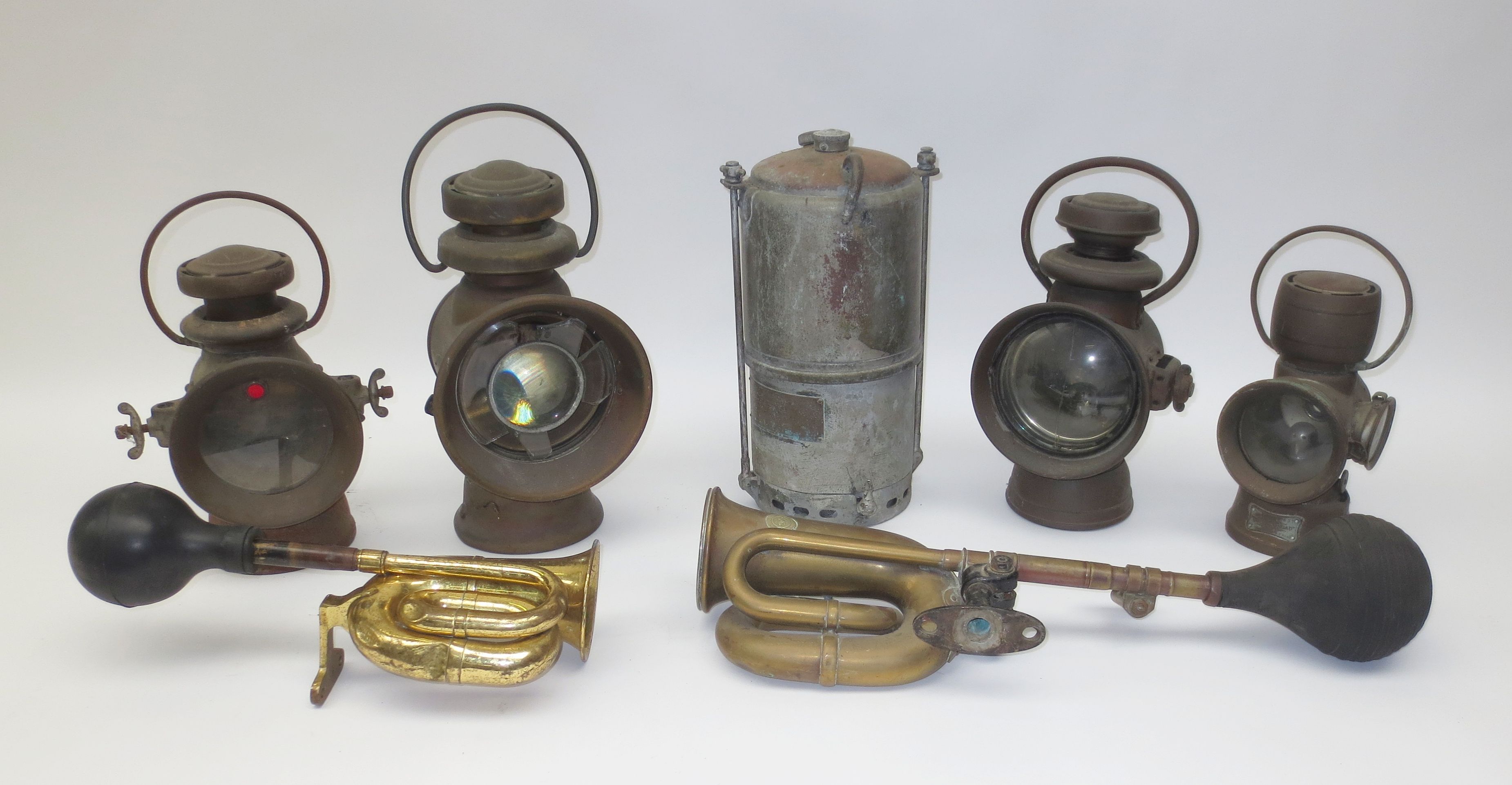 Bonhams Cars : Four oil-illuminating sidelamps and a Lucas generator ...