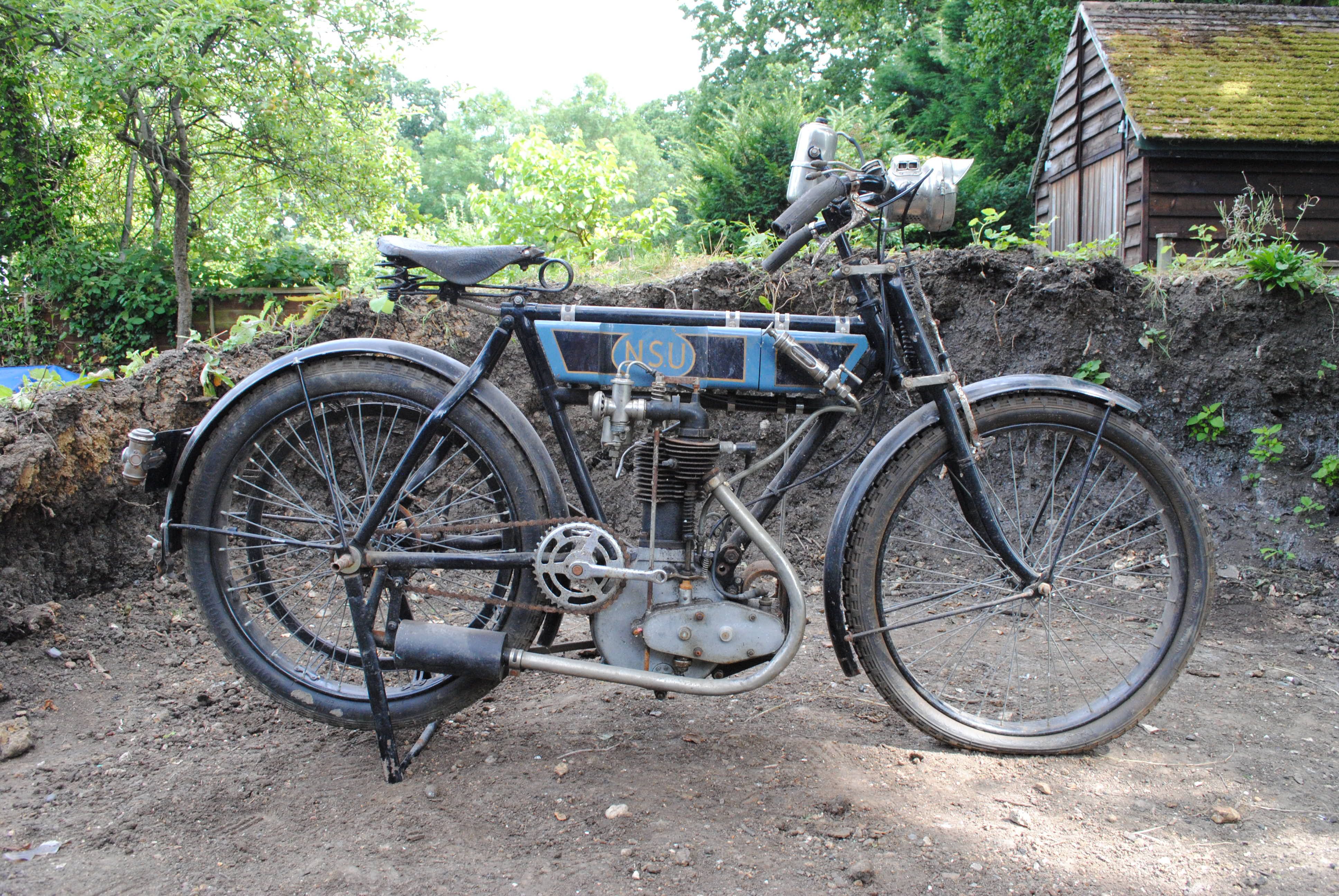 Bonhams Cars : c.1907 NSU Frame no. none visible Engine no. 13509