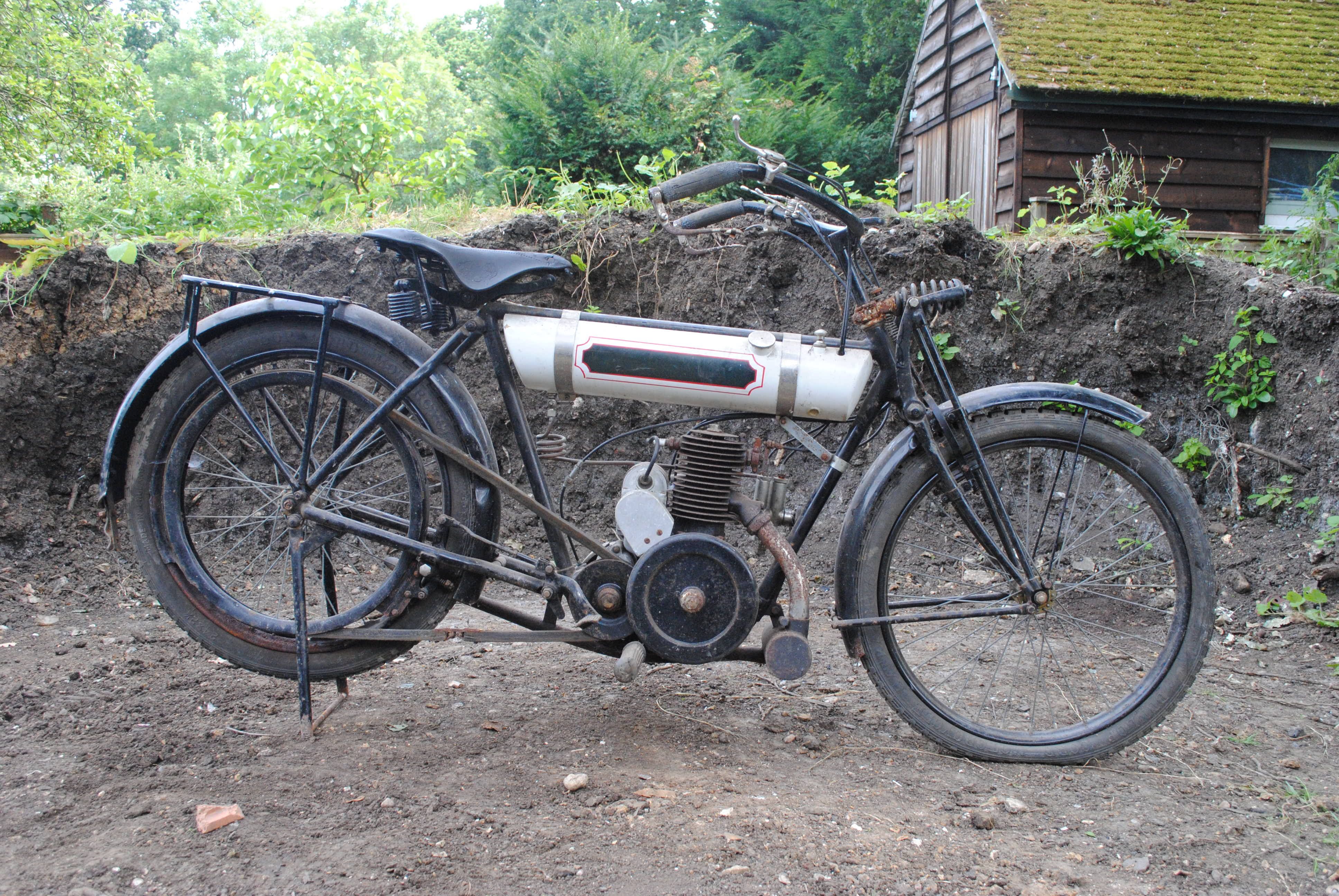 Bonhams Cars : c.1922 Triumph 249cc Junior Frame no. none visible ...