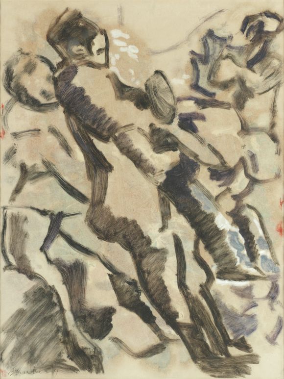Bonhams : David Bomberg (British, 1890-1957) Mother, child and figures