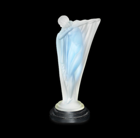 Bonhams An Opalescent Glass Isadora Statue By Lucille Sevin For