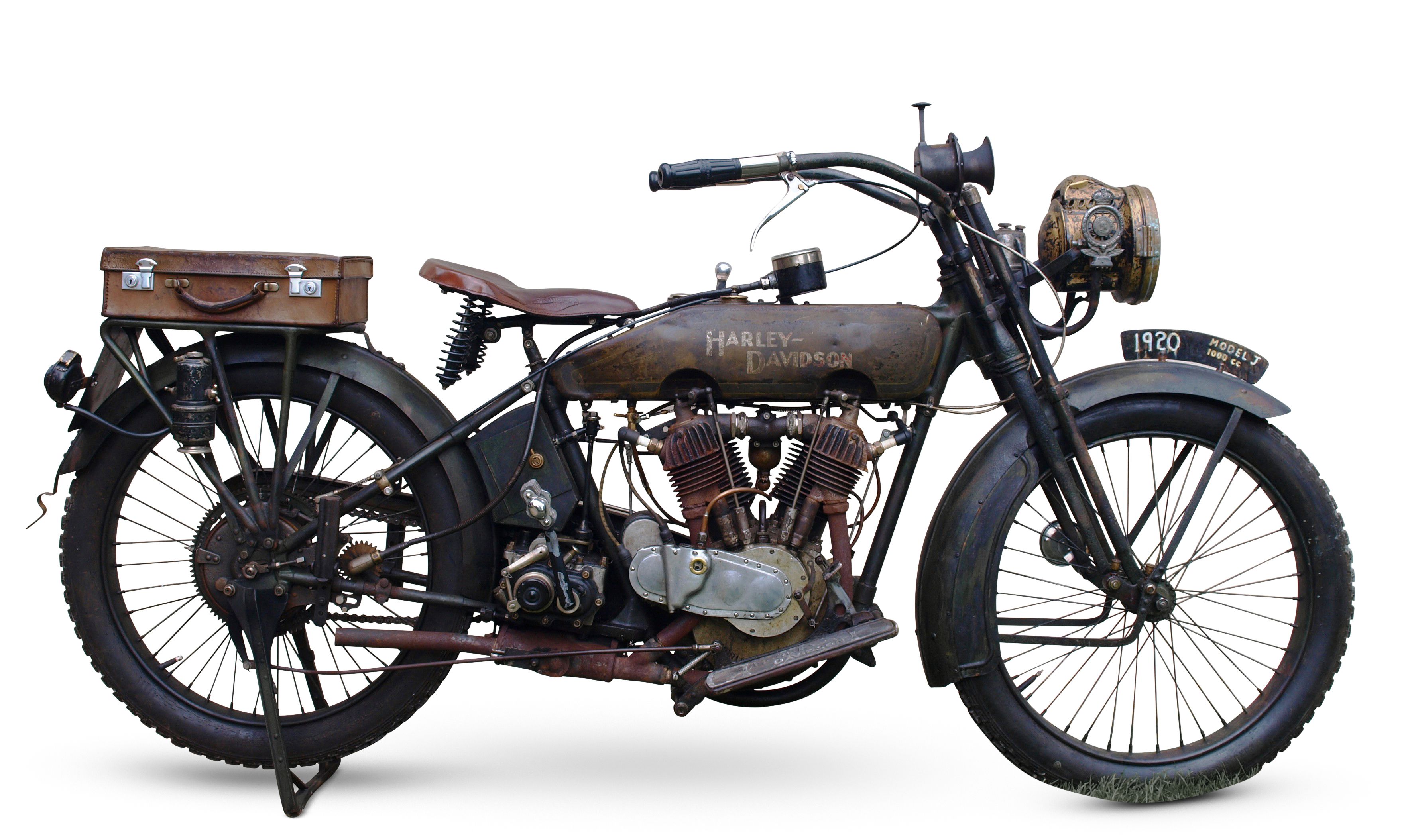 Bonhams Cars : 1920 Harley-Davidson 1,000cc Model F Frame no. 20F20885 ...