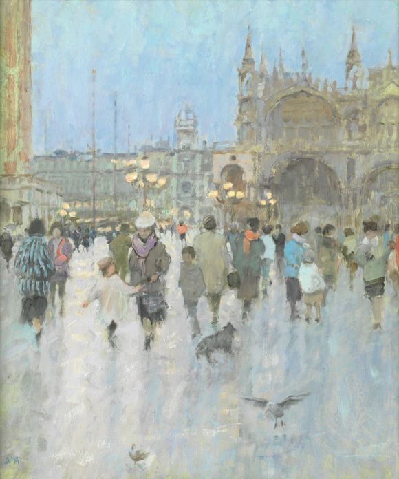 Bonhams : Diana Maxwell Armfield RA (British, born 1920) 'Dusk in the ...