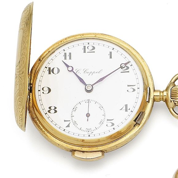 Bonhams : Carlos Coppel. An 18K gold keyless wind minute repeating full ...